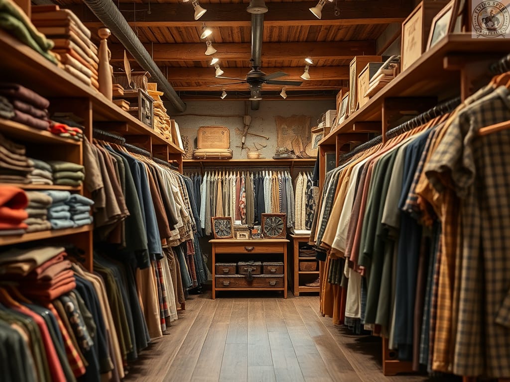About Flying Spurs Country Clothing: Australian country wear